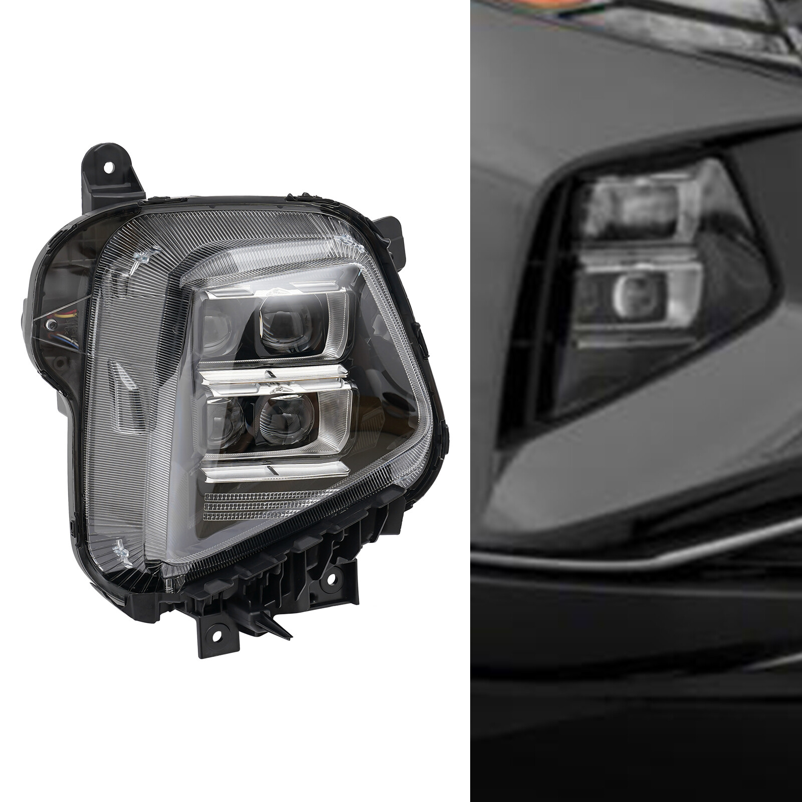 RH FULL LED For 2022 2023 Hyundai Tucson Right Headlight 92102-CW100 ...