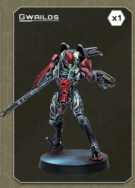 INFINITY DEFIANCE Assembled GWAILOS Gwailo Shasvastii Combined Army M ...