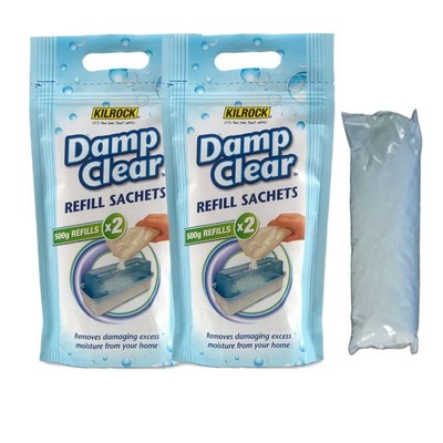 Moisture Absorber Trap Refills Moisture Crystals Granules Kilrock Damp ...