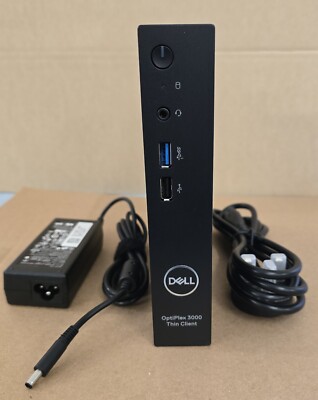 SALE !!! DELL OPTIPLEX 3000 THIN CLIENT FANLESS MINI PC + PSU(256GB/8GB ...