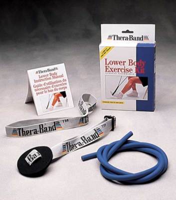 THERA-BAND Lower Body Exercise Therapy Surgery Resistance Tubing ...