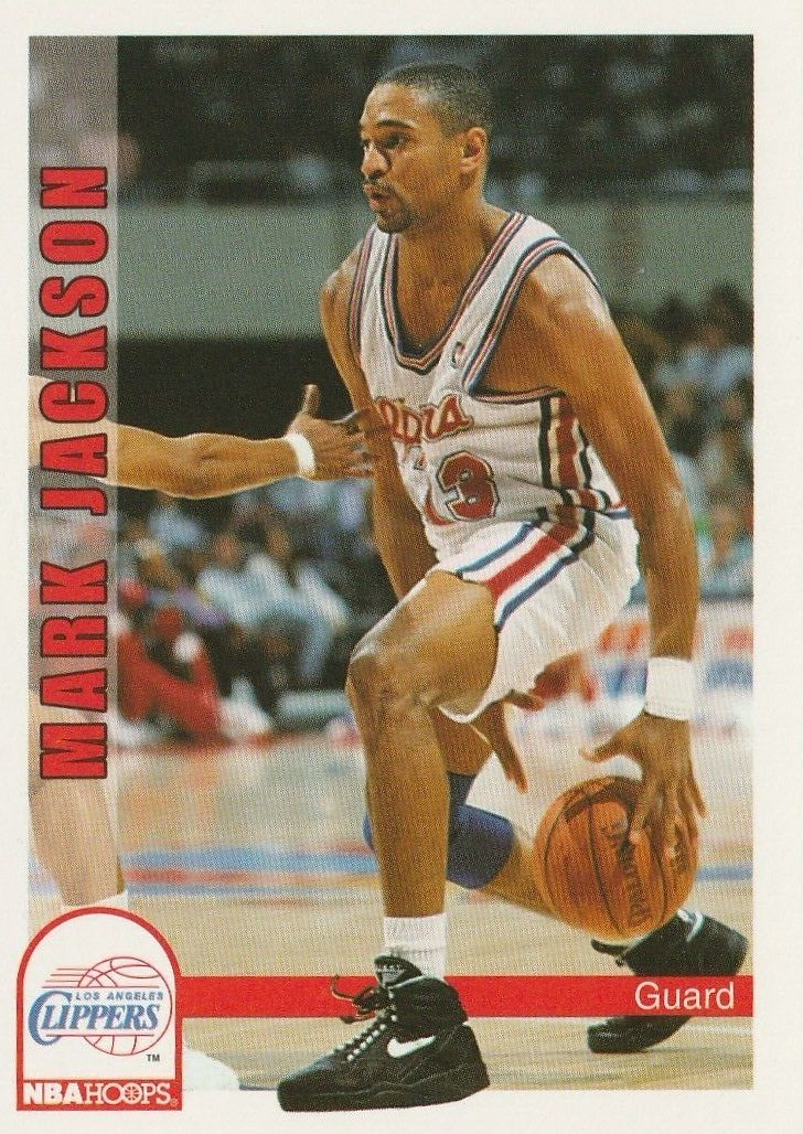 Mark Jackson 1993 NBA Hoops #402 LA Clippers- Free Shipping | eBay