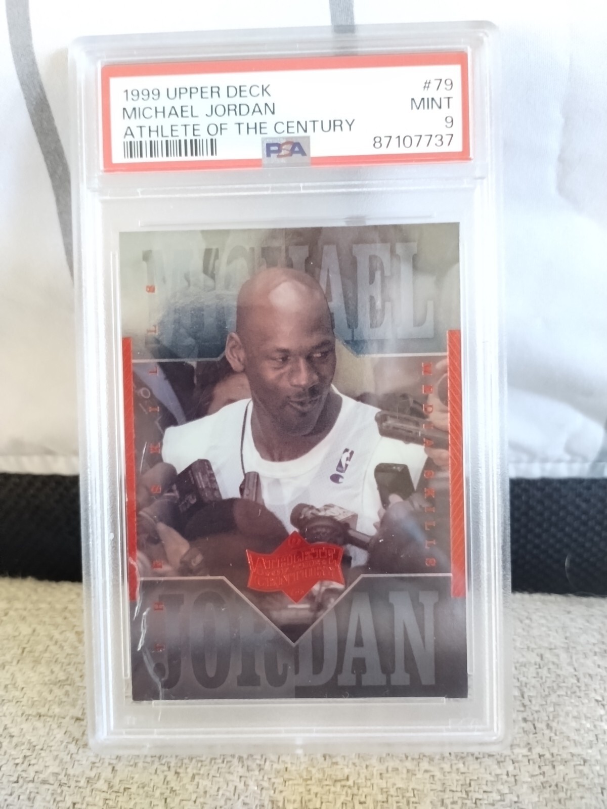 1999 Upper Deck Michael Jordan Athlete of the Century - #79 Michael ...