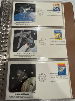 1981 57 FDC First Day Covers FLEETWOOD cachet FLOWERS SPACE SHUTTLE ...