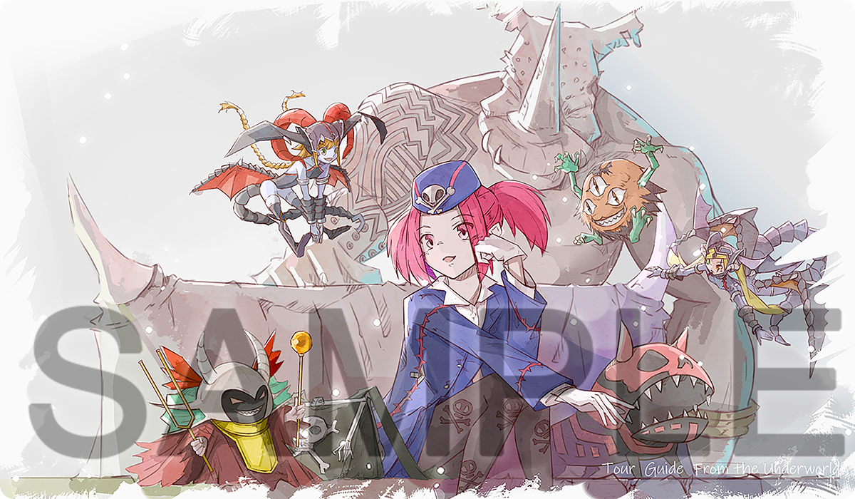 Tour Guide From The Underworld Mat Yu Gi Oh! Playmat Tour Guide From