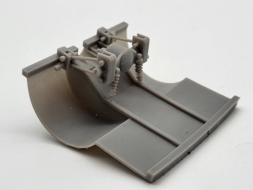 Pro Street Back Half Tubbed Chassis 4 Link 1/24 and 1/25 scale model ...