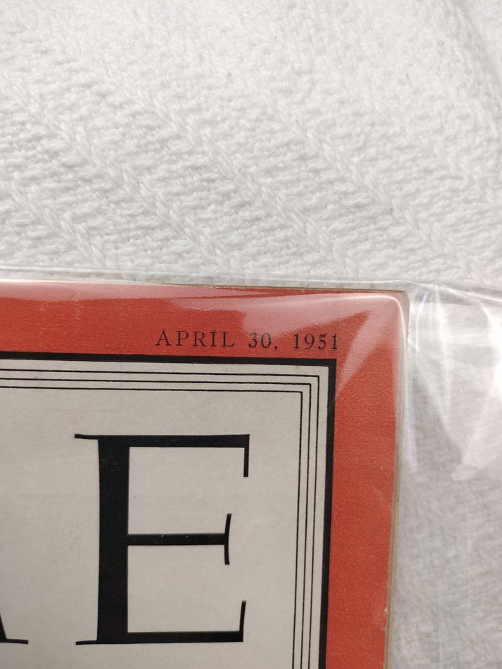 Douglas MacArthur Time Magazine April 30 1951 Vintage | eBay