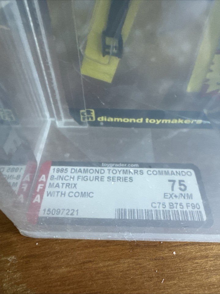 Schwarzenegger Commando 1985 Diamond Toymakers Action Figure NEW SEALED ...