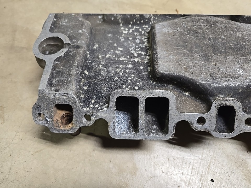 Offenhauser 1956-1961 Chevy Tri-Power 3x2 Intake Manifold Chevrolet SBC ...