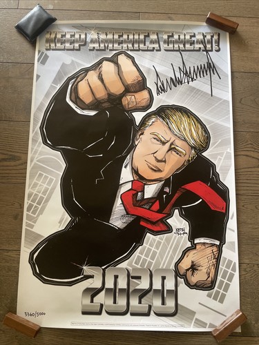 Official Donald J. Trump Keep America Great MAGA 2020 Poster Limited ...