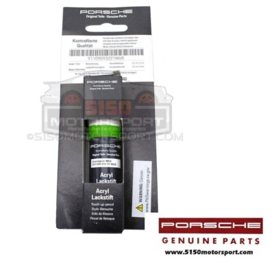 Porsche Touch Up Paint Lizard Green Paint Code M6B Genuine | eBay
