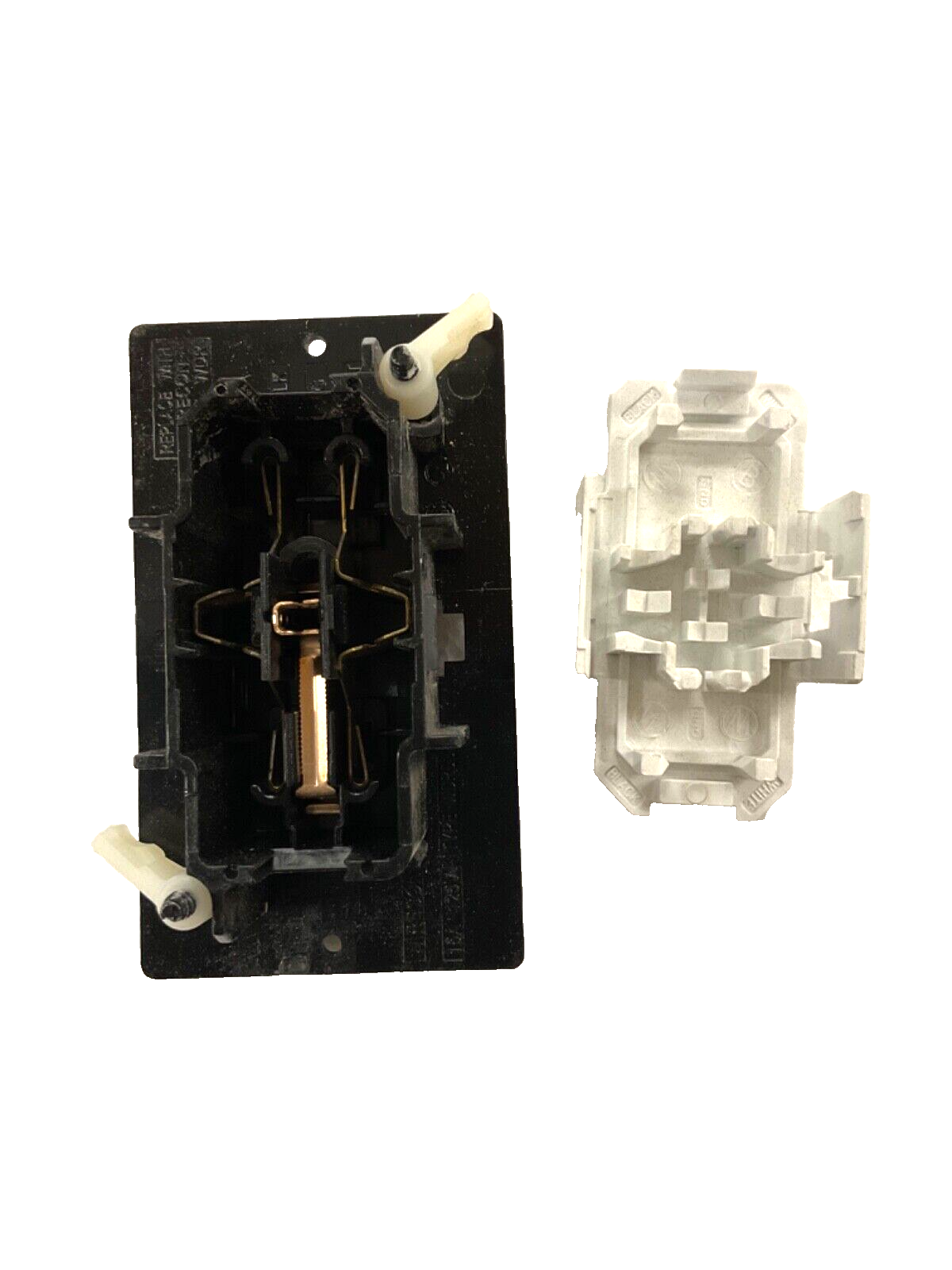 Wirecon Self-Contained Universal Duplex Receptacle Black | eBay