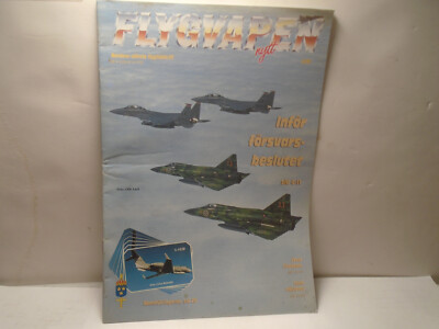 FLYGVAPEN GERMAN AIRPLANE MAGAZINE DATED 3/95 32 PAGERS IN FULL COLOR ...