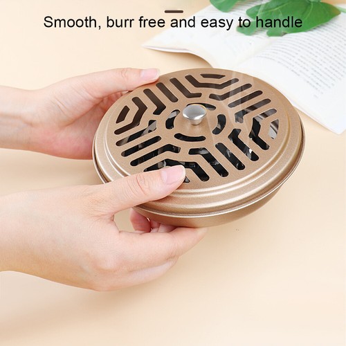 Mosquito Coil Holder Office Repellent Burners For Home Handle Lid ...