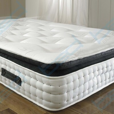 ORGANIC 3000 POCKET MEMORY FOAM SPRUNG MATTRESS 3FT 4FT6 DOUBLE 5FT ...