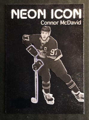 2021-22 Sykbox Metal Universe - Connor McDavid - #NI-1, Neon Icon | eBay