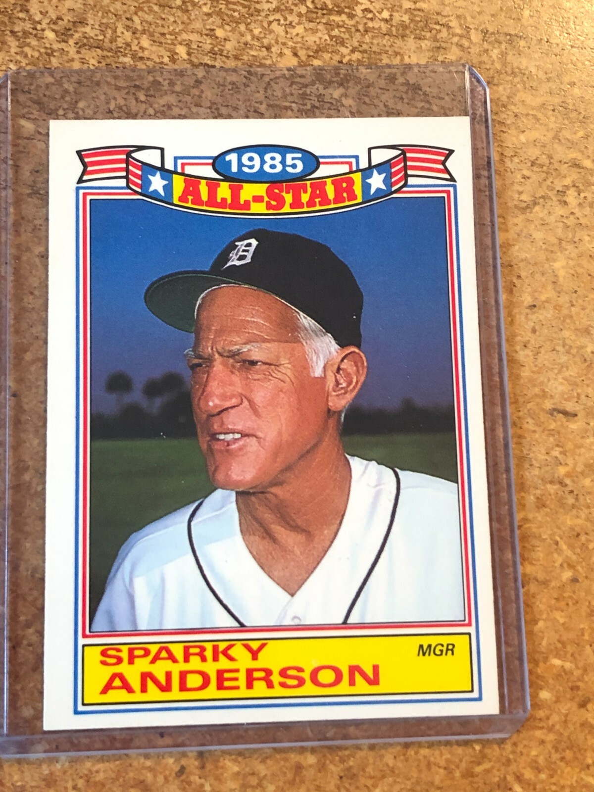 1986 Topps Baseball 1985 All Star Commemorative # 1 Manager Sparky ...