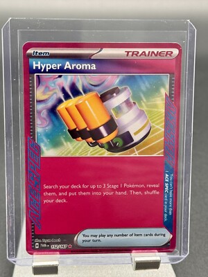 Pokemon - Hyper Aroma 152/167 - Twilight Masquerade ACE SPEC NM IN HAND ...