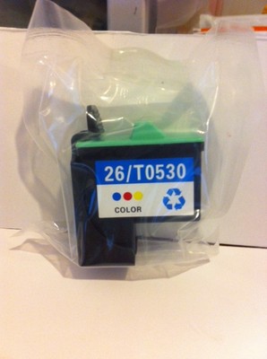 (2) 26/T0530 Remanufacture Ink for Lexmark X75 X1185 X2250 X1150 ...