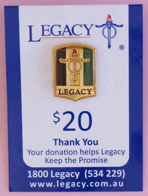 New Legacy Badge - $20 Tri-colour | eBay Australia