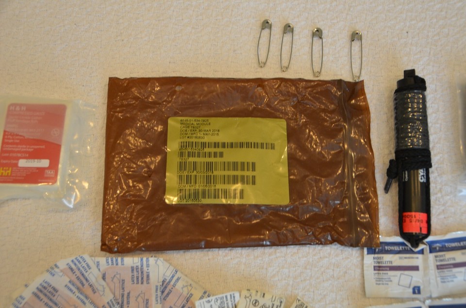 USAF Medical Module Survival Kit NSN 6545-01-534-0925 | eBay