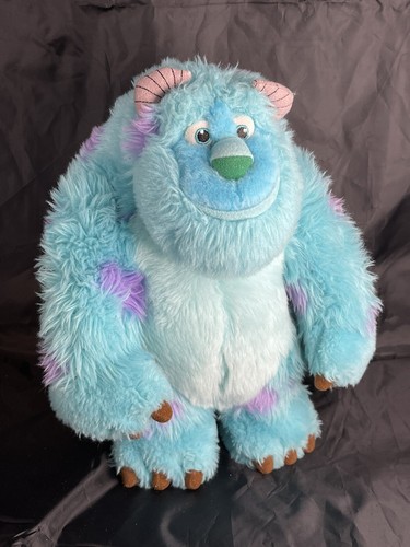 Monsters Inc. Pixar Sulley Sully Sullivan 14” Disney Parks Plush Soft ...
