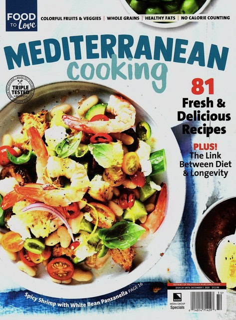 Mediterranean Cooking December 2020 Magazine 81 Fresh Healthy Recipes ...