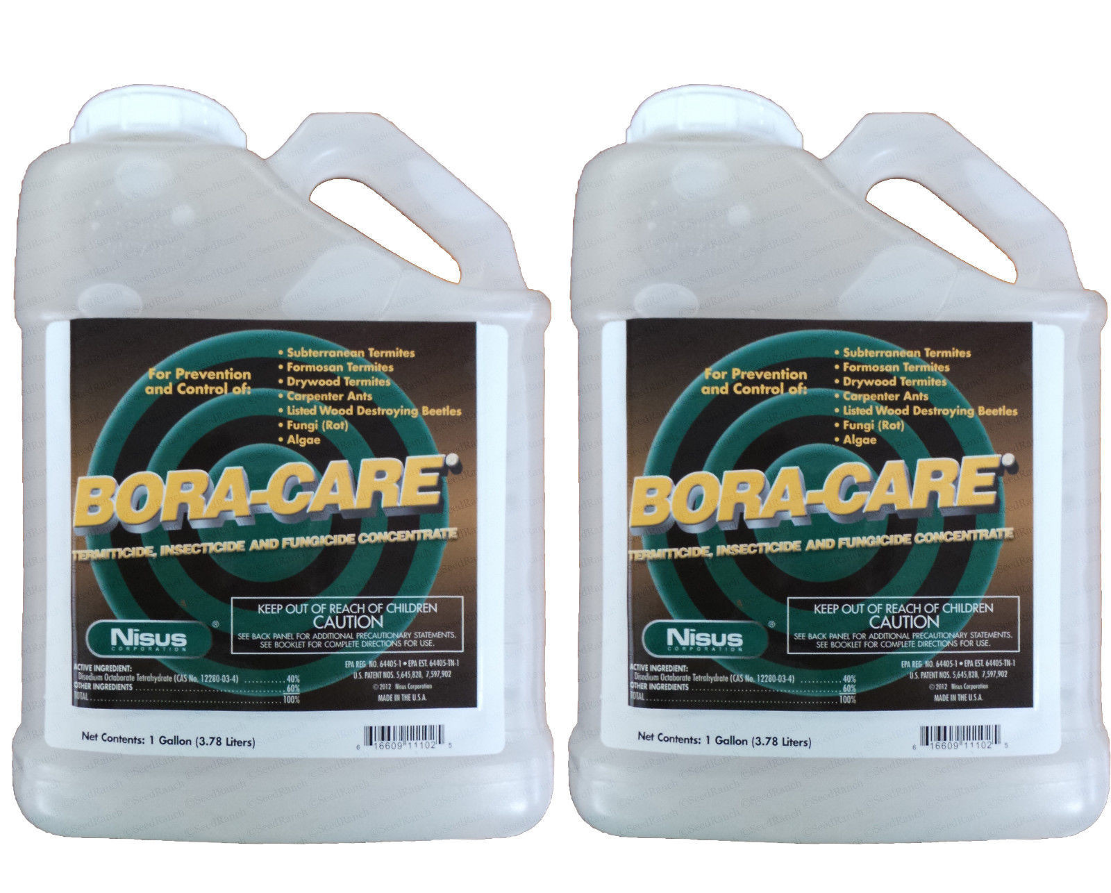 2 Gallons - Bora-Care ( Boracare ) Termite Termiticide & Fungicide ...
