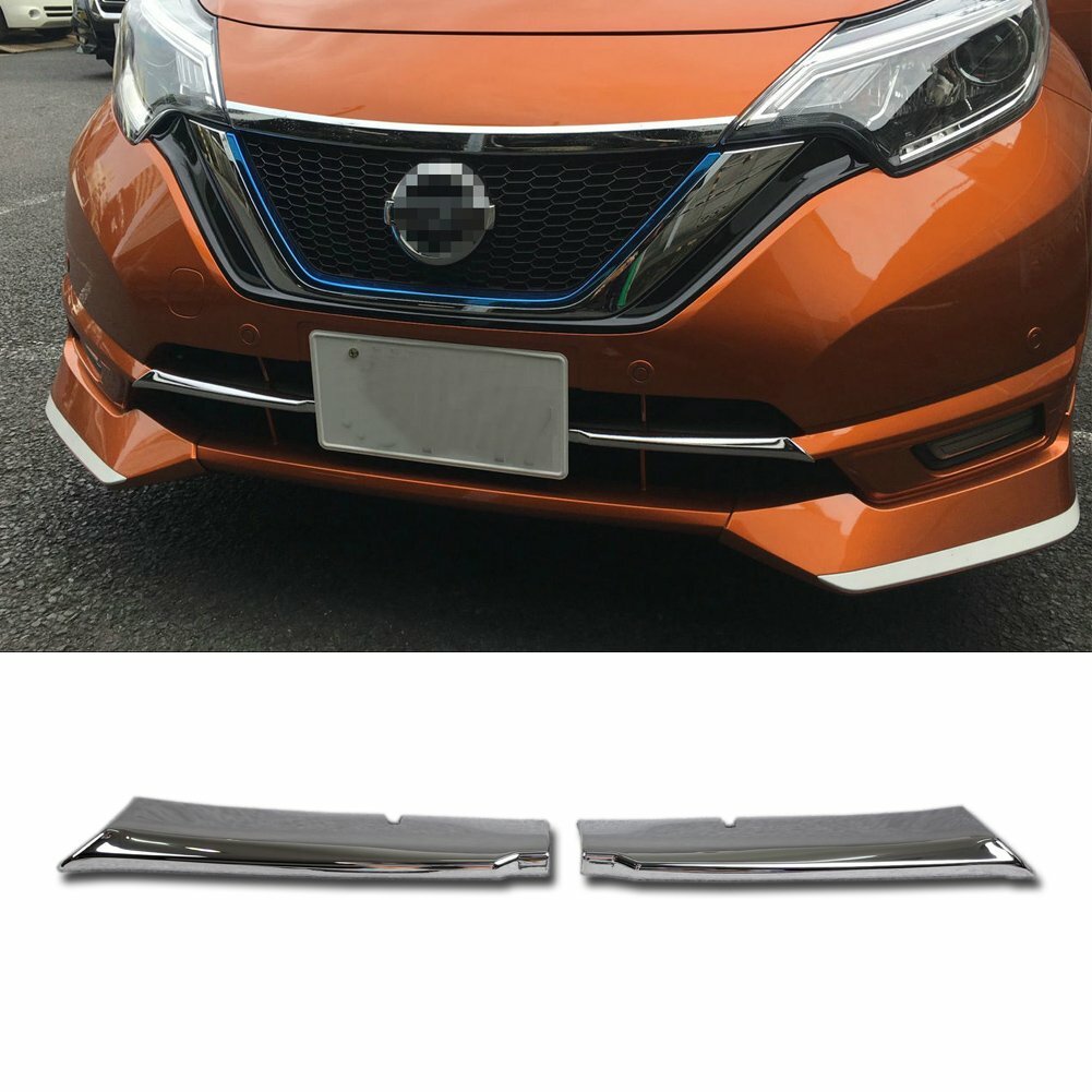 For Nissan Note 2017 2018 2019 Front Grill Grille Decorate Cover Trim ...