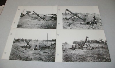 4 Vintage American Hoist American Gopher 350 Shovel Crane Digging ...