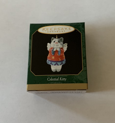 Hallmark Celestial Kitty Miniature Keepsake Ornament | eBay