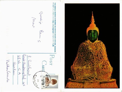 CPM AK THAILAND-Th Emerald Buddha is wearing his winter season costume ...
