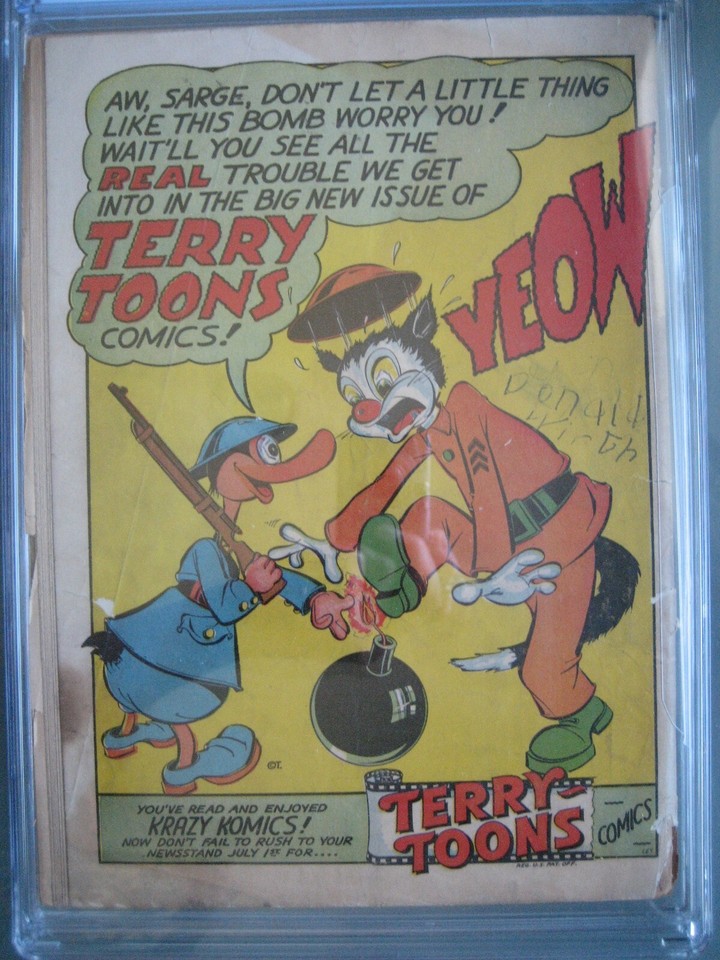 USA Comics #5 Timely Comics 1942 CGC 1.8 1st app Hirohito - Rare | eBay