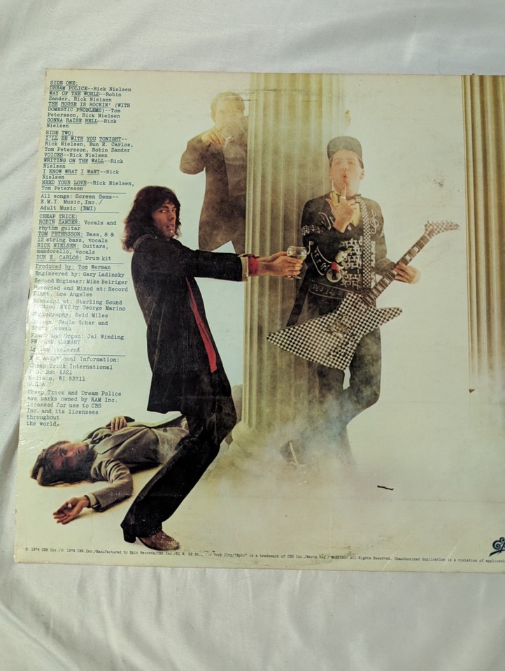 Cheap Trick Dream Police LP | eBay