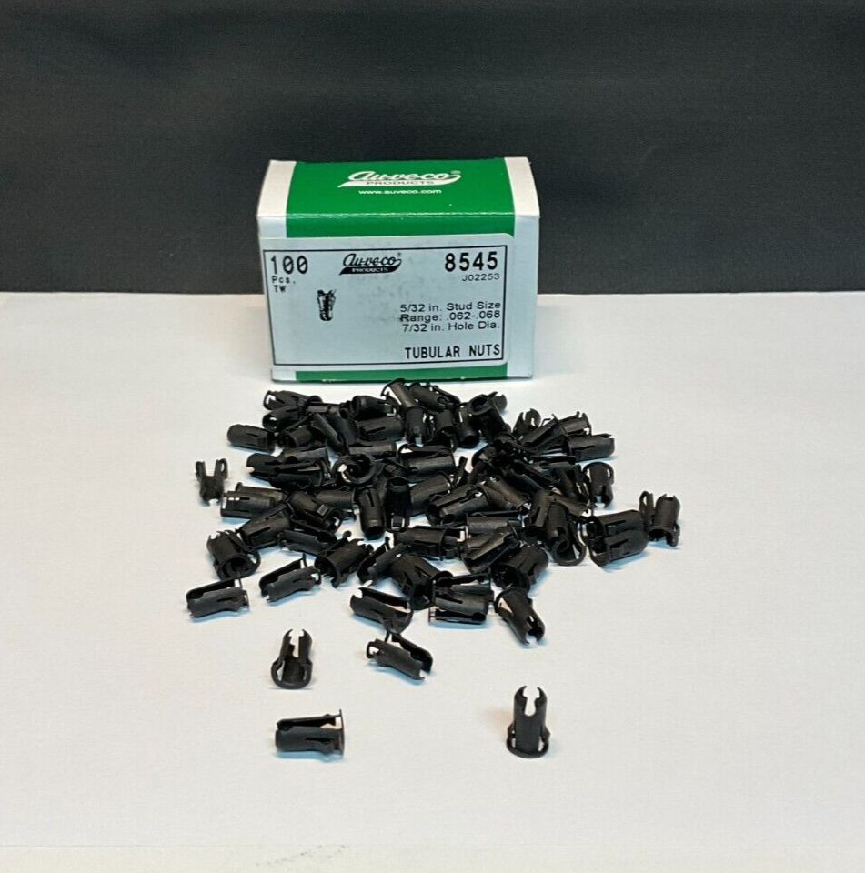 100-Auveco 8545 Tubular Nut Barrel Clips | eBay