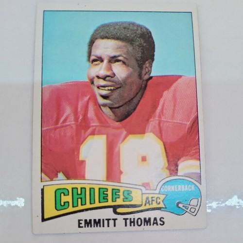 1975 Topps Emmitt Thomas Kansas City Chiefs #340 | eBay