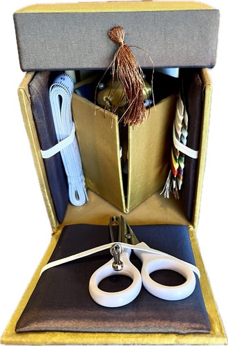 Vintage Victorian Reproduction Sewing Box Or Etui Sewing Kit | eBay