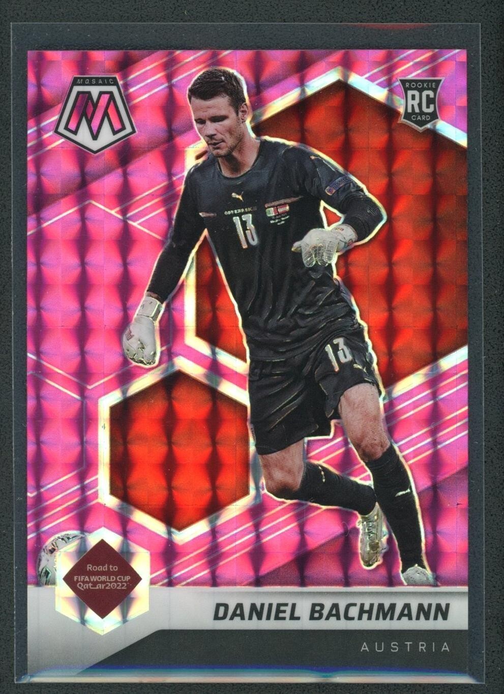 2021-22 DANIEL BACHMANN 18/25 PANINI MOSAIC FIFA ROAD TO WORLD CUP PINK ROOKIE | eBay