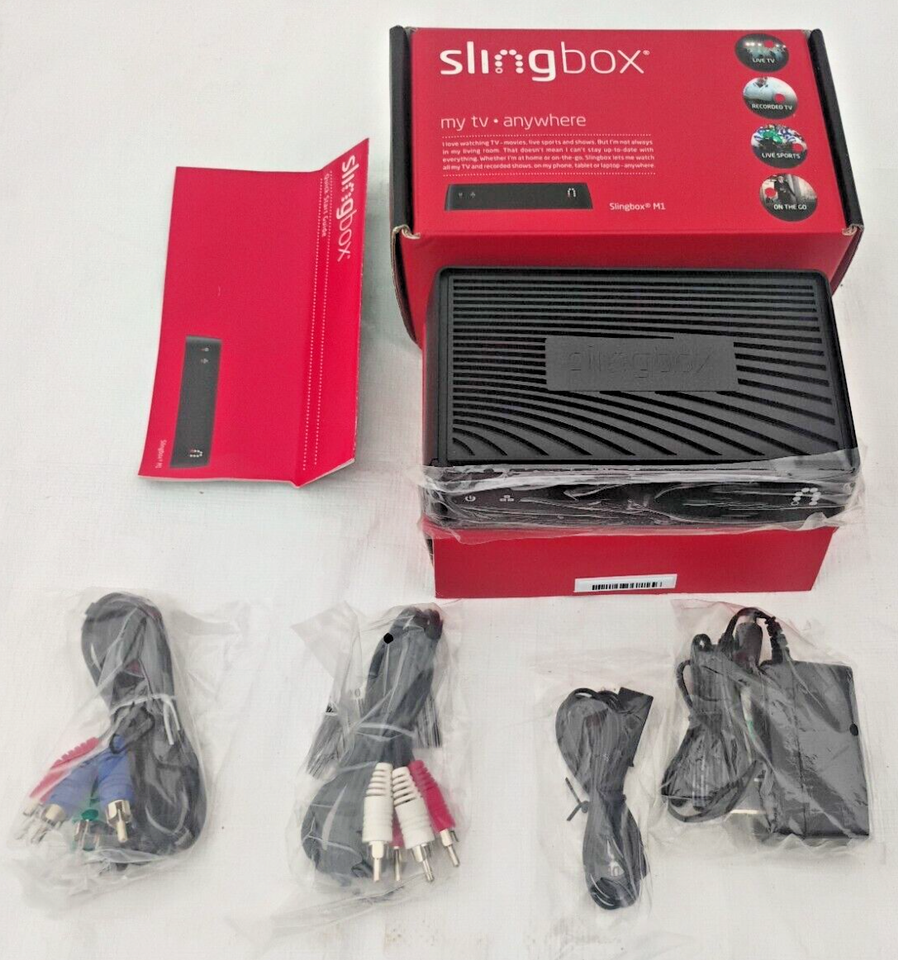 Slingbox M1 Sling Digital HD Media TV Streamer COMPLETE Open Box ...