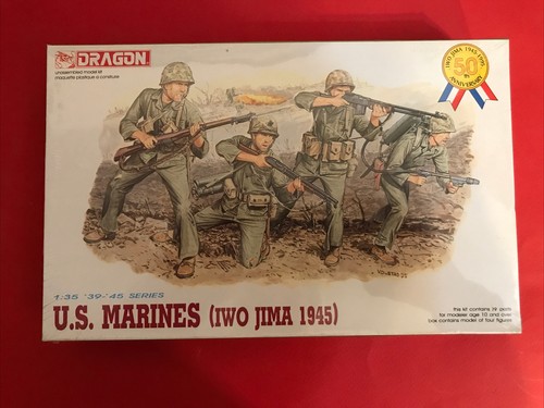 Dragon 6038, 1:35, '39-'45 Series, U.S. Marines, Iwo Jima 1945, SEALED ...