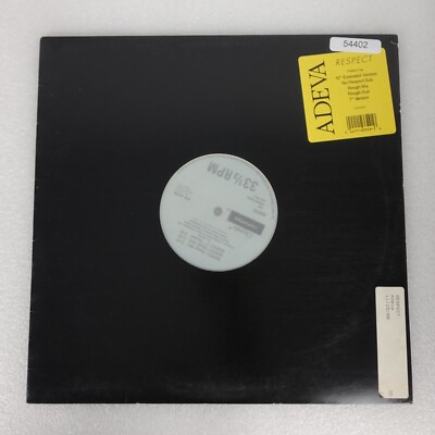 Adeva Respect PROMO SINGLE Vinyl Record Album | eBay
