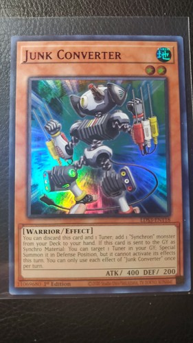 Junk Converter RED LDS3-EN118 M Yu-Gi-Oh Legendary Duelist Series | eBay