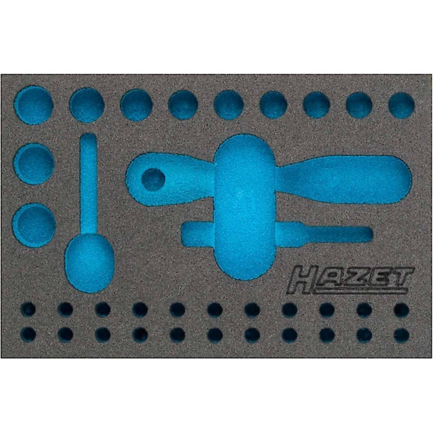 Hazet 163-341L Empty 2-Component Soft Foam Insert | eBay