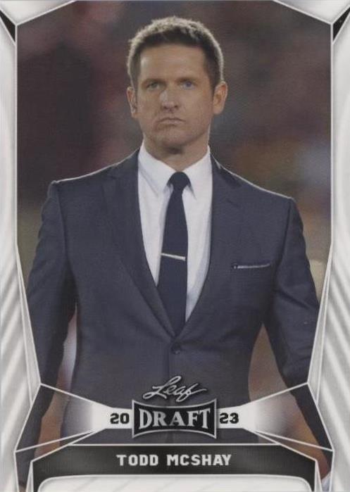 2023 Leaf Draft Todd Mcshay #30 for sale | eBay