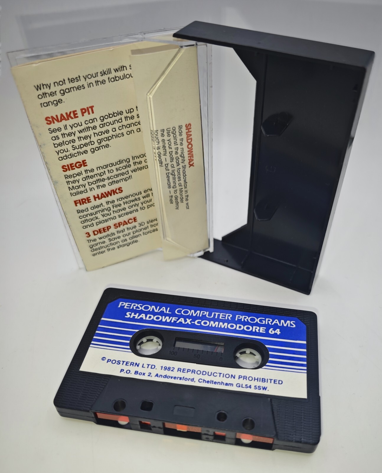 Shadowfax Commodore 64 C64 Tape Kassette | eBay.de