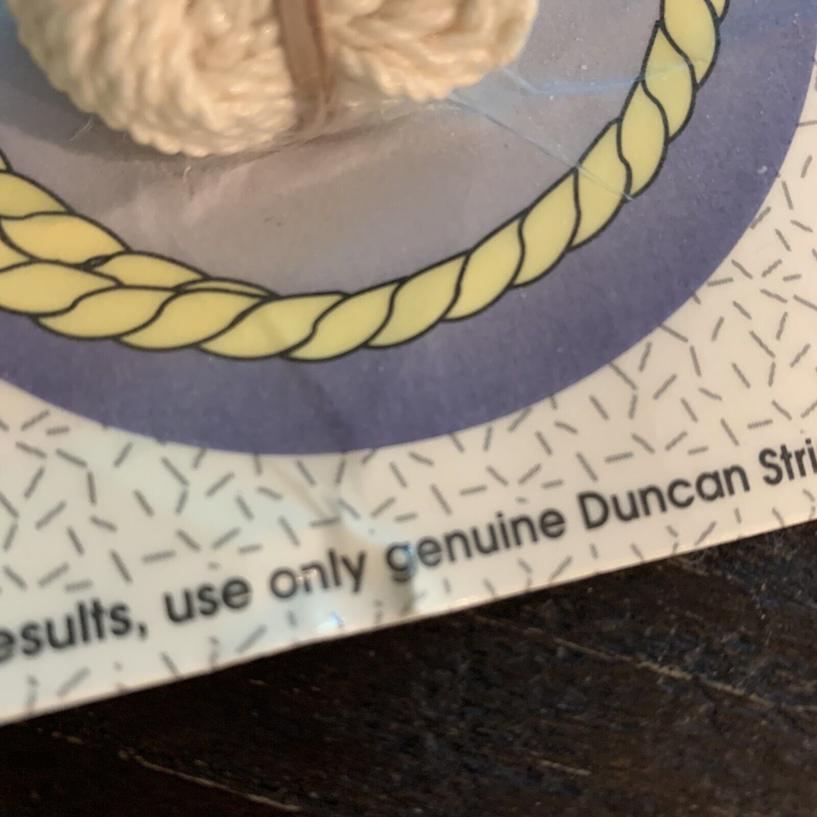 DUNCAN 5 REPLACEMENT YO YO STRINGS Sealed 3276NP White MADE in USA 1994 ...