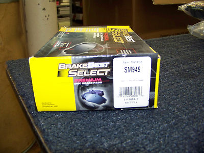 Brake Best Select Premium Disc Brake Pads Semi-Metallic # SM945 New | eBay