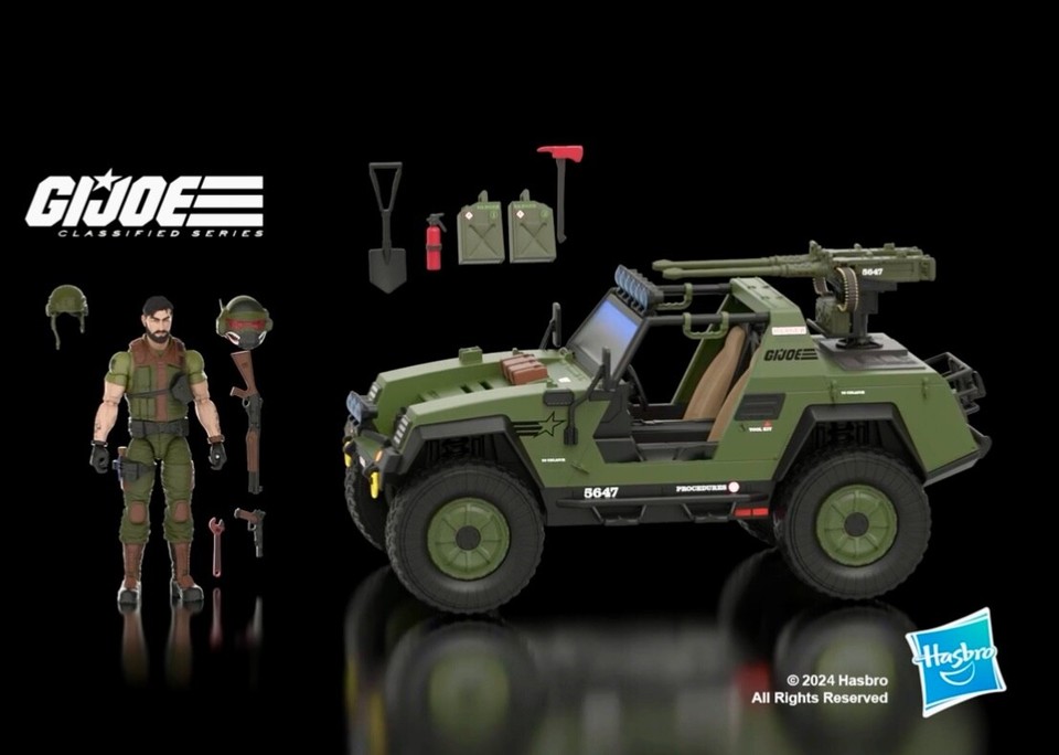 GI JOE CLASSIFIED Hasbro 1/12 Vamp Clutch 6" Figure 112 Vehicle MISB ...