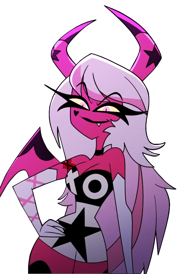 Verosika Mayday Helluva Boss Weatherproof Anime Sticker 6" Car Decal S1 ...