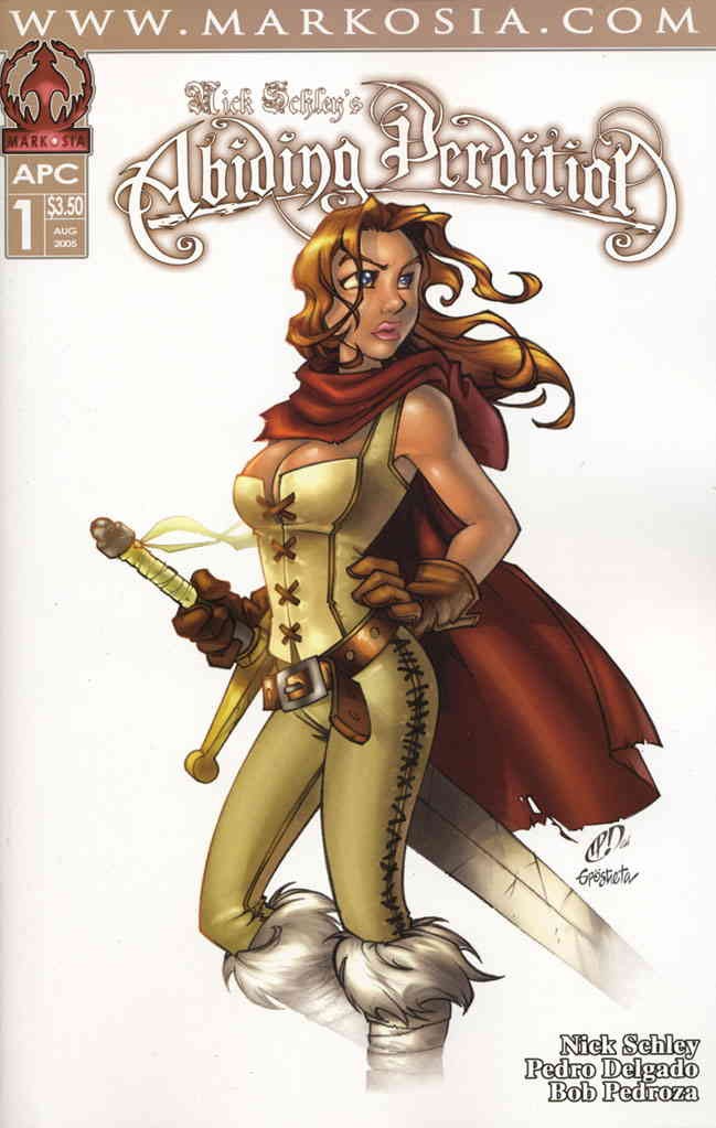 Abiding Perdition (Nick Schley's) #1C VF; Markosia | White Cover - w ...